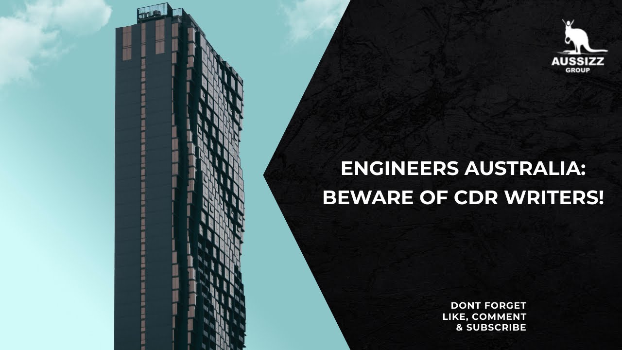 Engineers Australia: beware of CDR writers! - YouTube