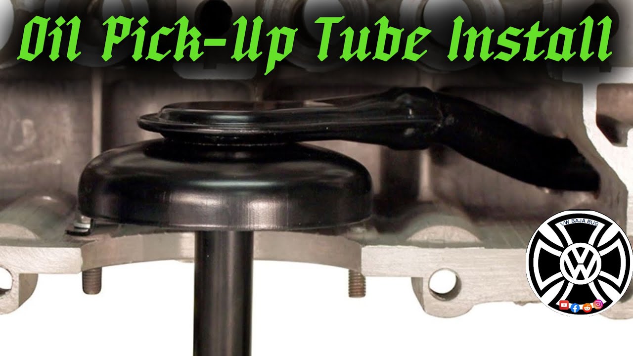 How to install a VW Engine Oil Pick-up Tube - YouTube