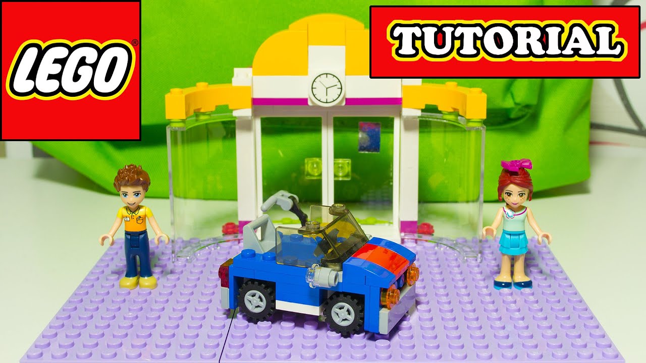 Lego Sports Car Tutorial - YouTube