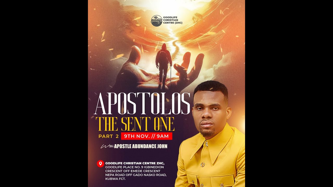 APOSTOLOS "THE SENT ONE" LIVE WITH APOSTLE ABUNDANCE JOHN 09|11|2025 ...