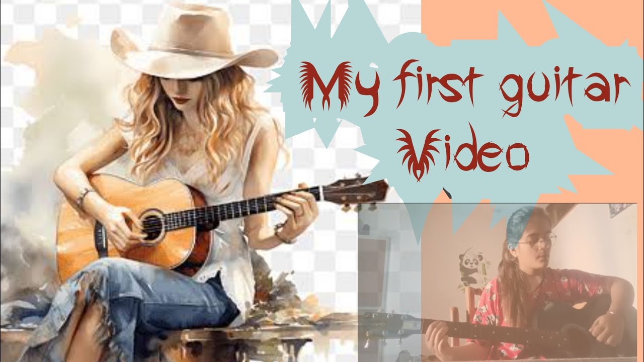 My first guitar video 🫣🫶 show some love #shorts #oldsong - YouTube