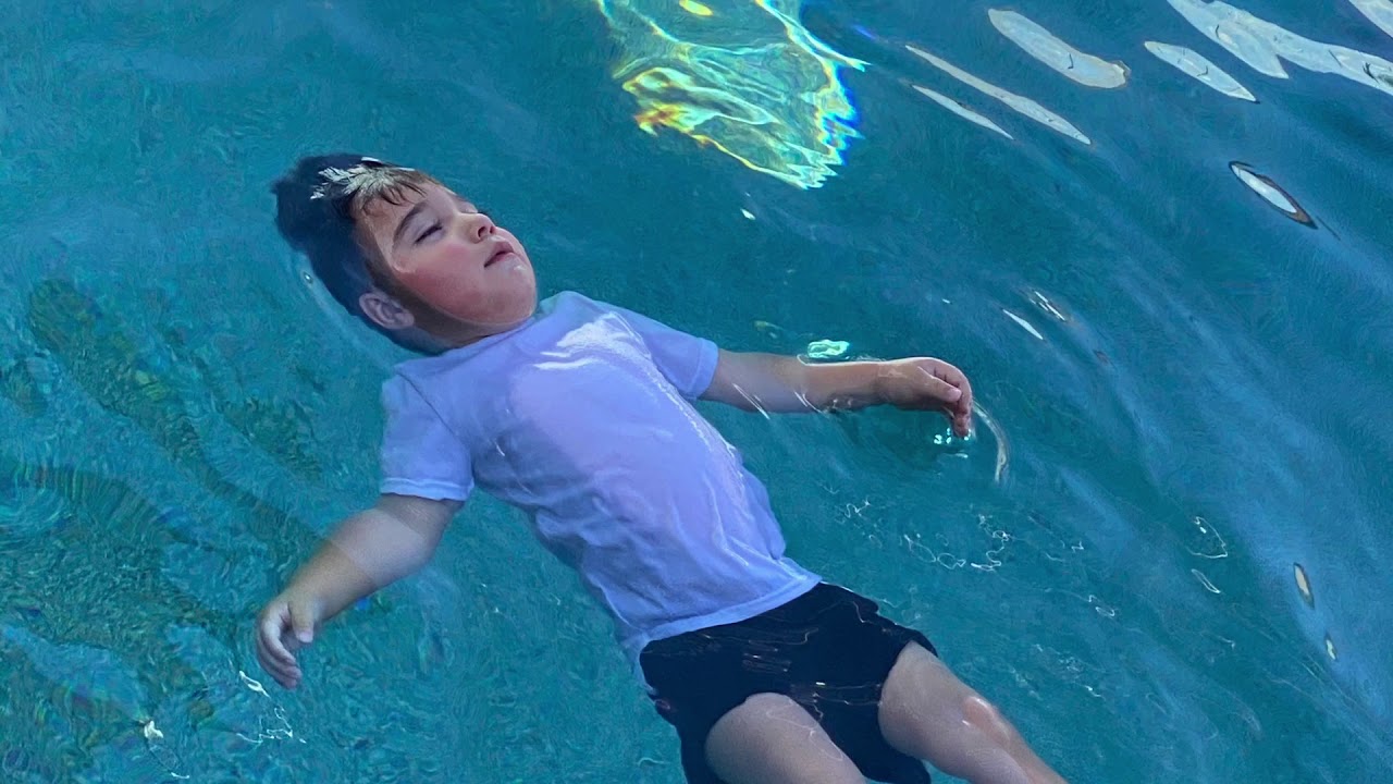Jacob’s Swimming Survival Class 💙 - YouTube