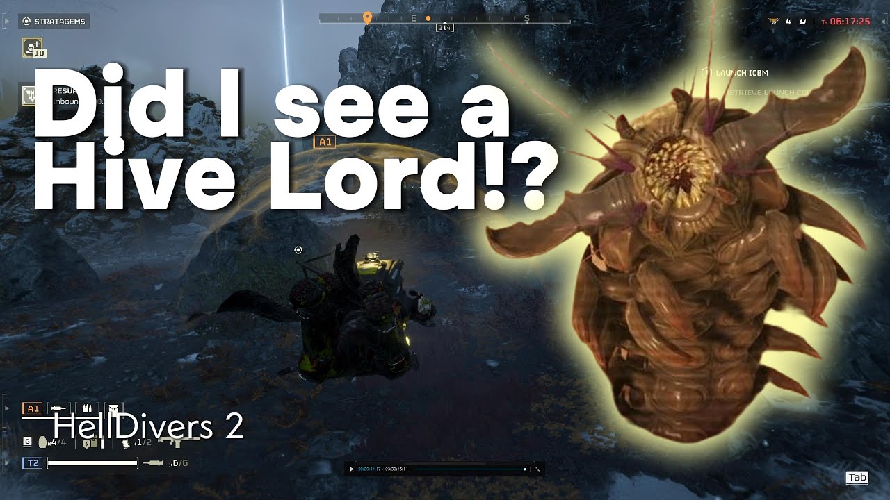 Did I see a HIVE LORD in HellDivers 2!? - YouTube