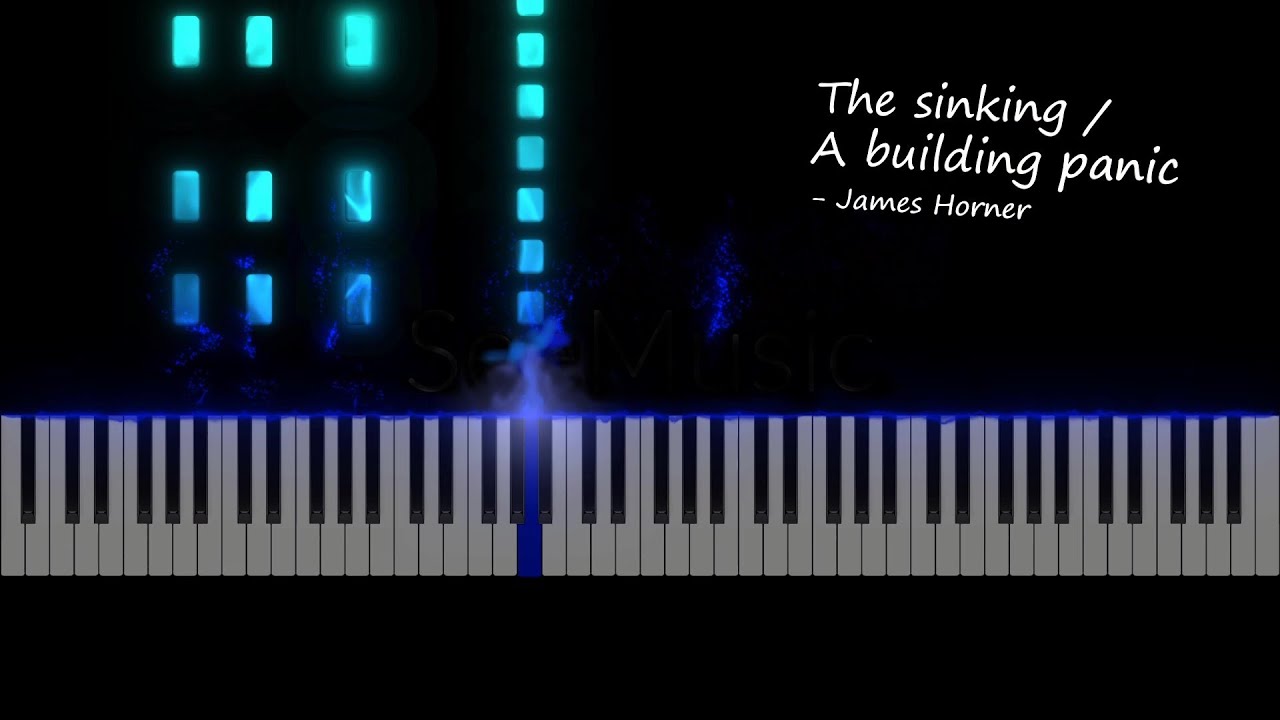 The sinking / A building panic piano orchestration - YouTube