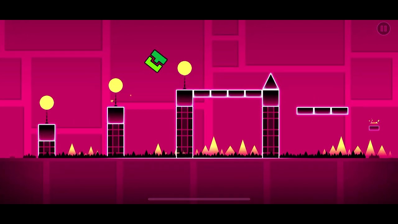 Geometry Dash Level 2 - YouTube