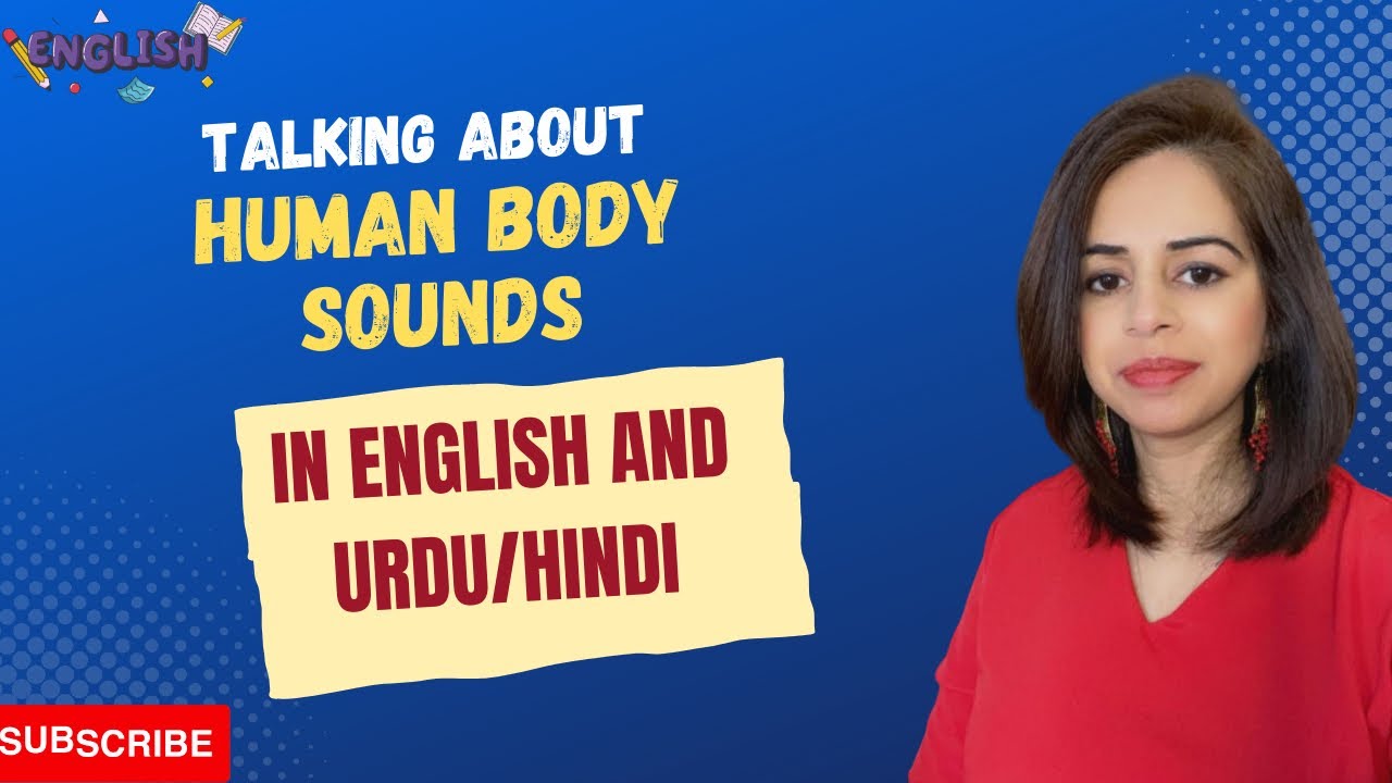 Interesting Human Body Sounds/ English Vocabulary Words & Sentences ...