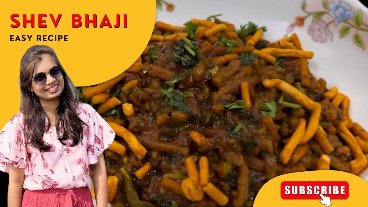 Authentic Maharashtrian Shev Bhaji Recipe | Easy & Delicious - YouTube