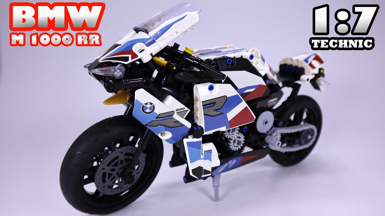 BMW M 1000 RR, MODEL 1:7, LEGO TECHNIC FROM CHINA, REVIEW, TEST ...