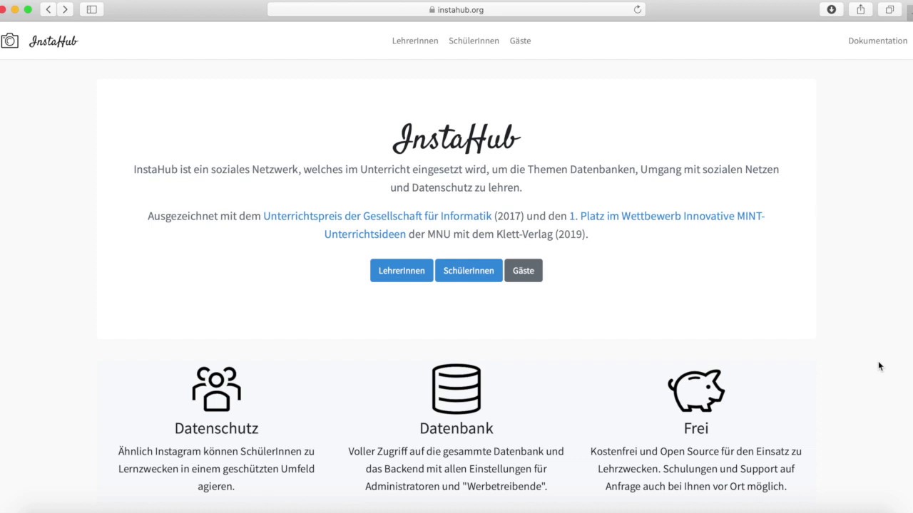 InstaHub - Was ist InstaHub? Anmeldung | SQL - YouTube