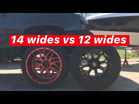 14 wides or 12 wides - YouTube