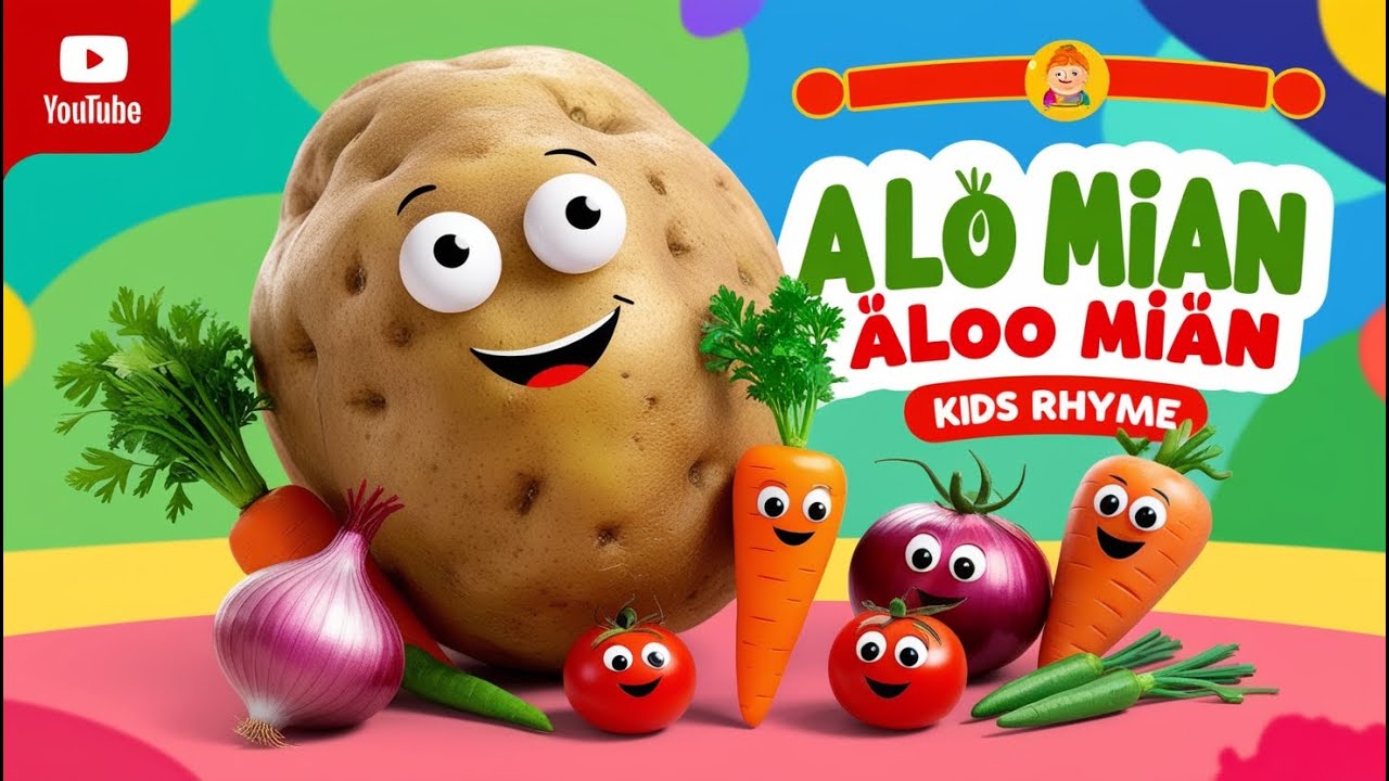 Aloo Mian Aloo Mian Kahan Gaye The | Children Rhymes | Urdu Poem For ...