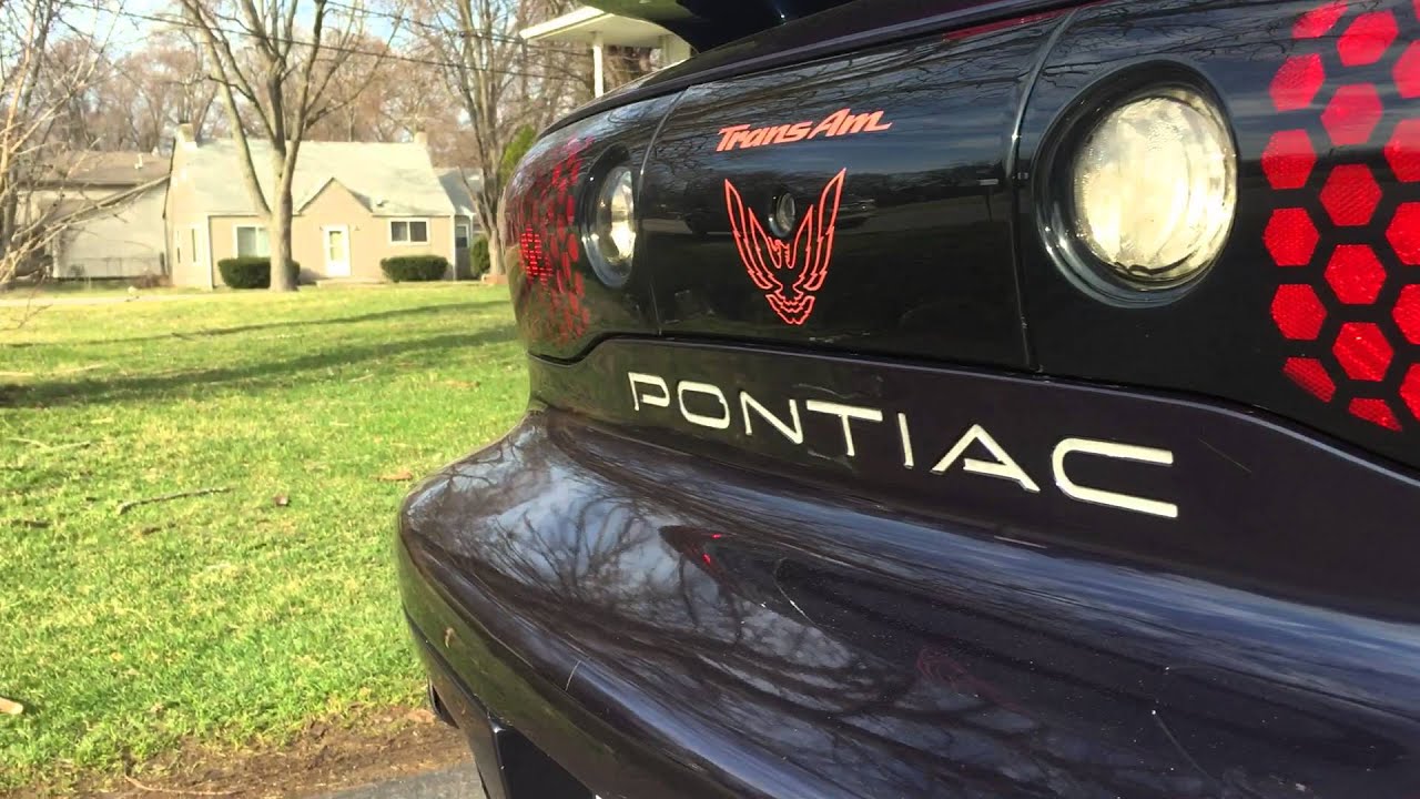 00' Trans am WS6 - Cam Only - YouTube