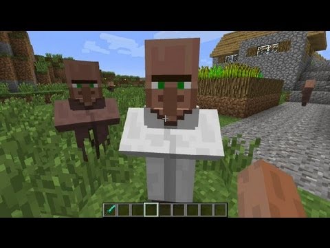 How to Trade in Minecraft : Minecraft Tips - YouTube