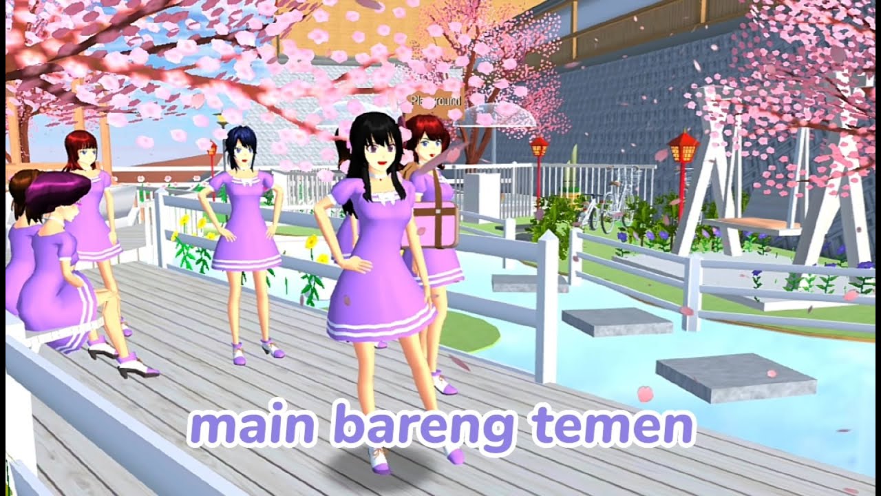 [RINA&TAIGA] main bareng temen//sakura school simulator - YouTube