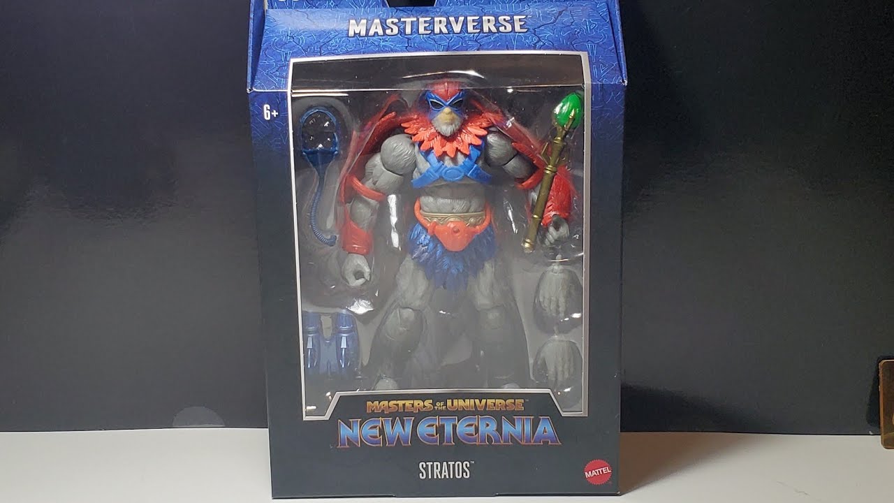 Masters of the Universe Stratos (Masterverse New Eternia) action figure ...