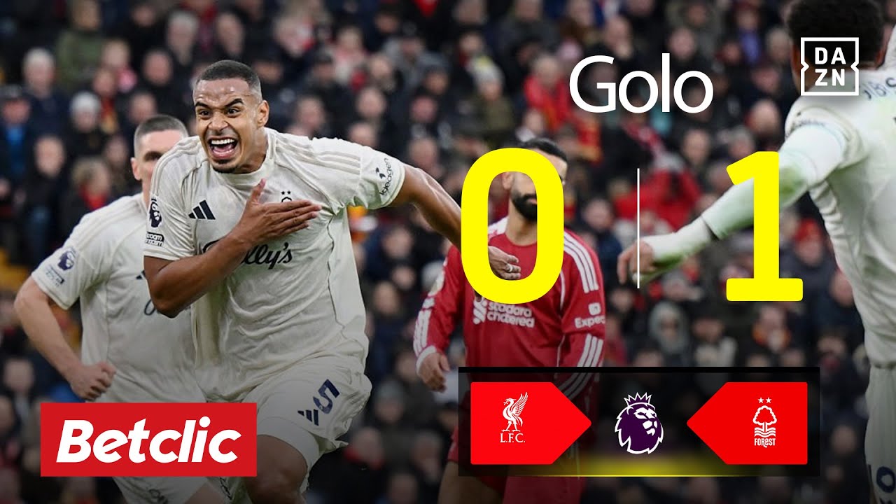 Golo de Murillo | Liverpool 0-1 Nottm | Premier League 25/26 - YouTube