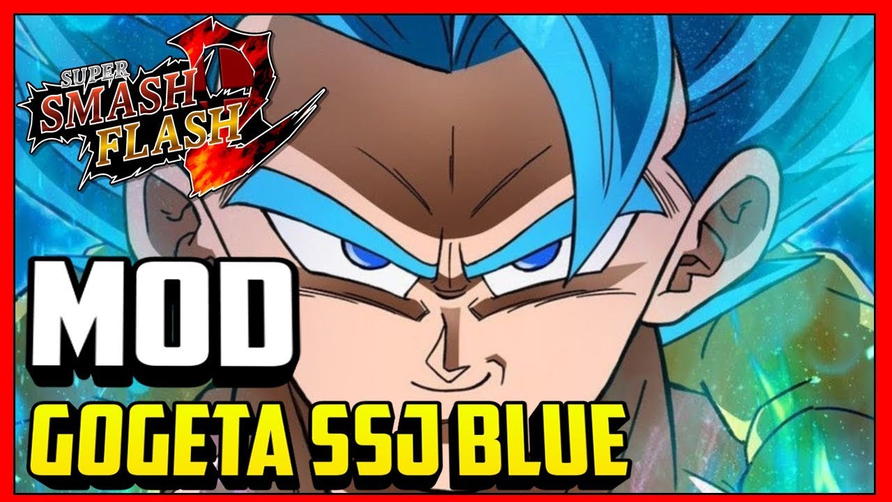 SSF2 Mods - Gogeta ssj blue ( GOGETA VS BROLY ) - YouTube