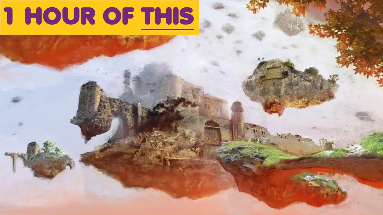 1 HOUR of Relaxing Floating Islands Vibes from The Legend of Spyro ...
