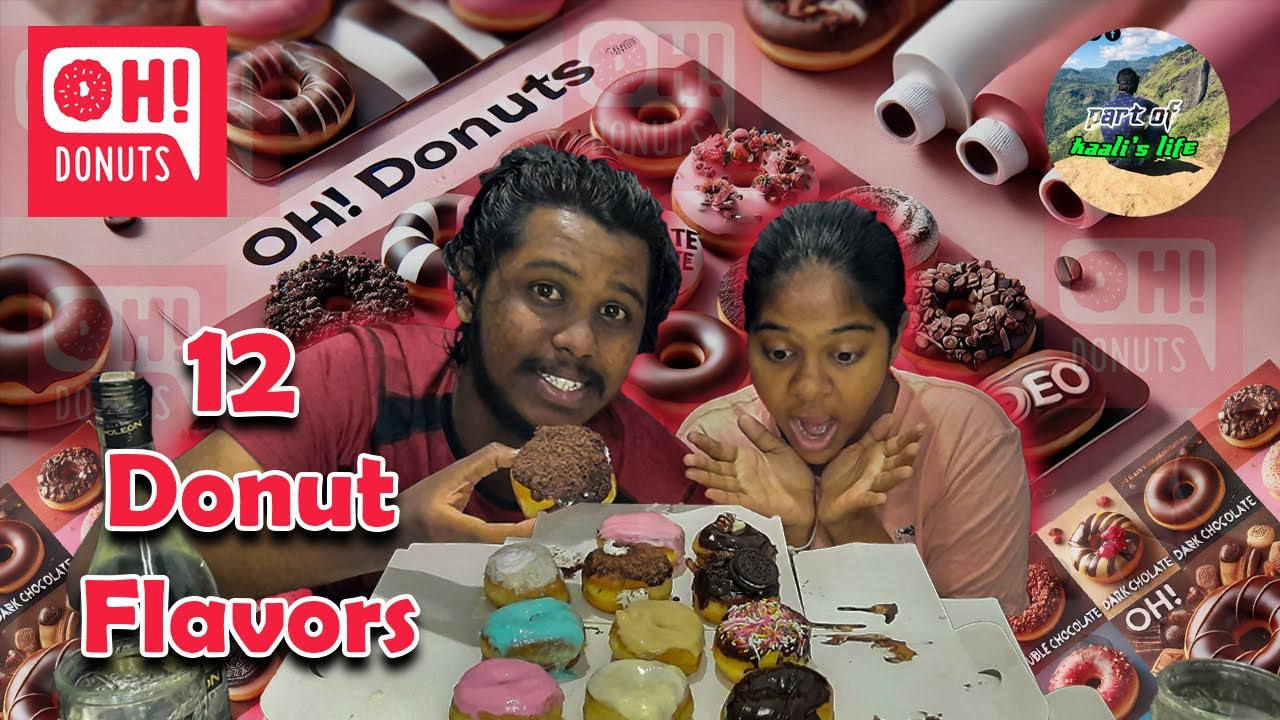 OH Donuts | 12 Flavors | Brother & Sister Donuts Review - YouTube