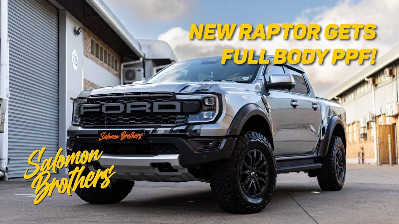 The New Ford Raptor gets FULL BODY PPF! | SALOMON BROTHERS - YouTube