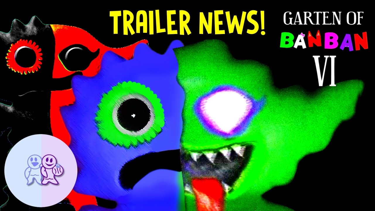 GARTEN OF BANBAN 6 - OFFICIAL TRAILER 😃 ALL the NEWS and RELEASE DATE ...