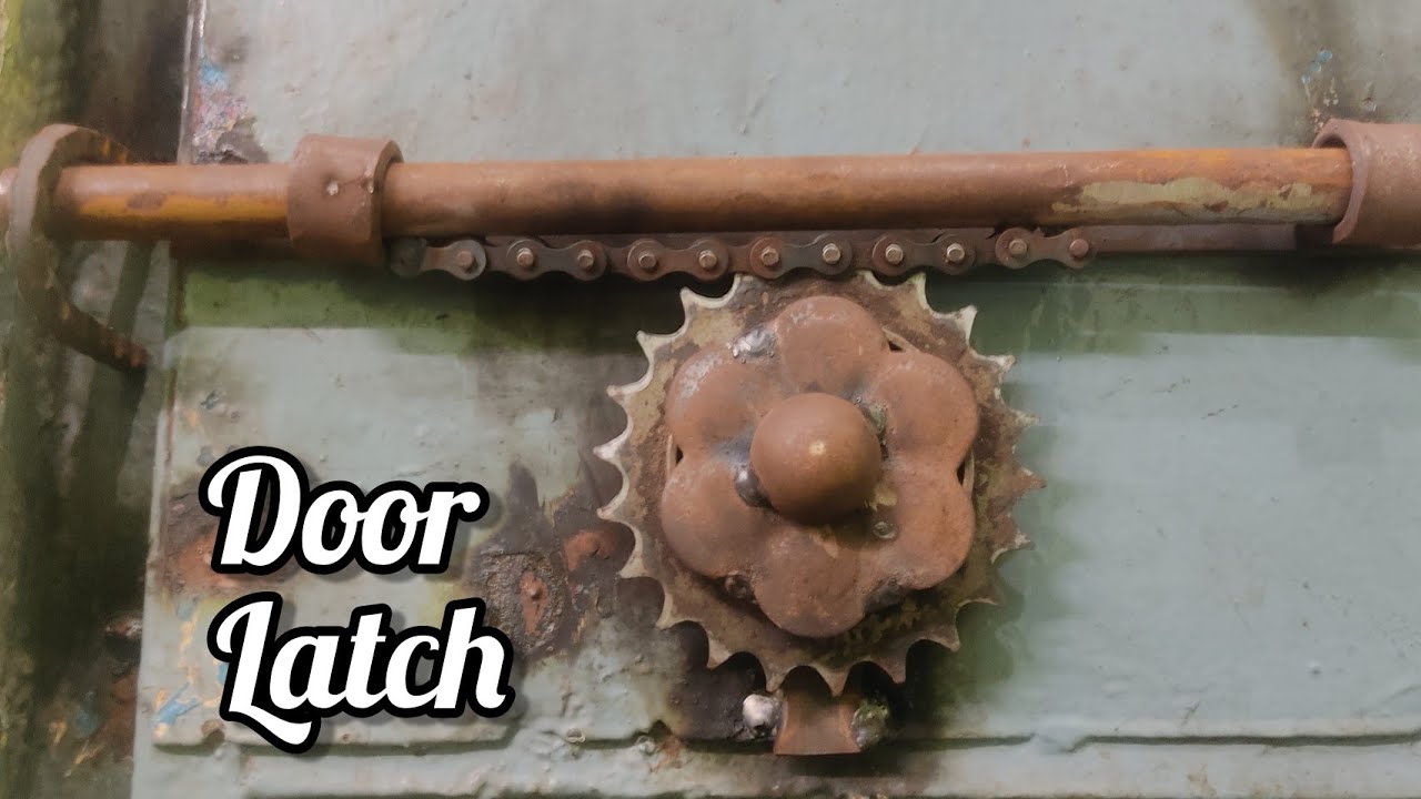 Door Latch || How To Make Unique Door Latch || Handmade Latch - YouTube