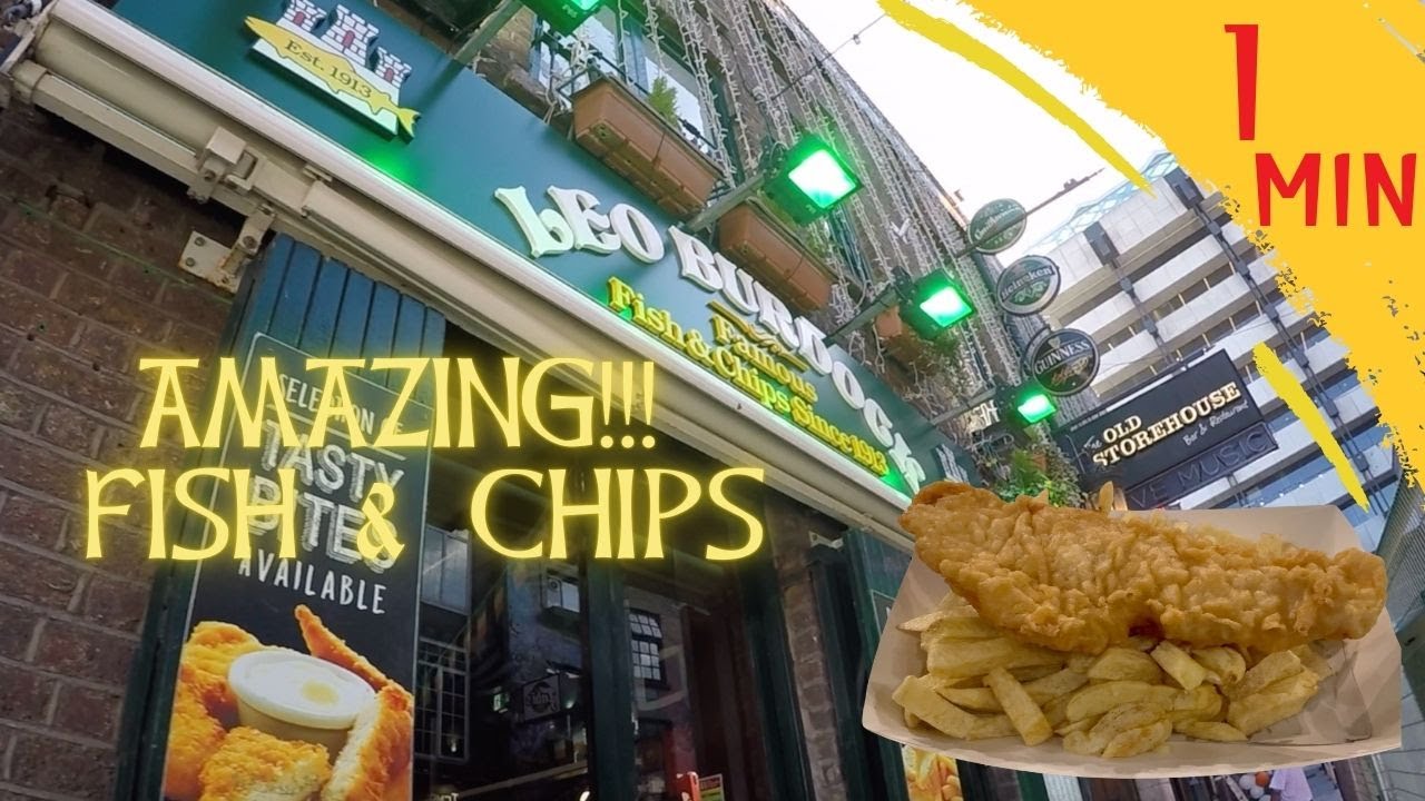 🇮🇪 FAMOUS Leo Burdock Fish & Chips | Dublin Ireland | AMAZING - YouTube