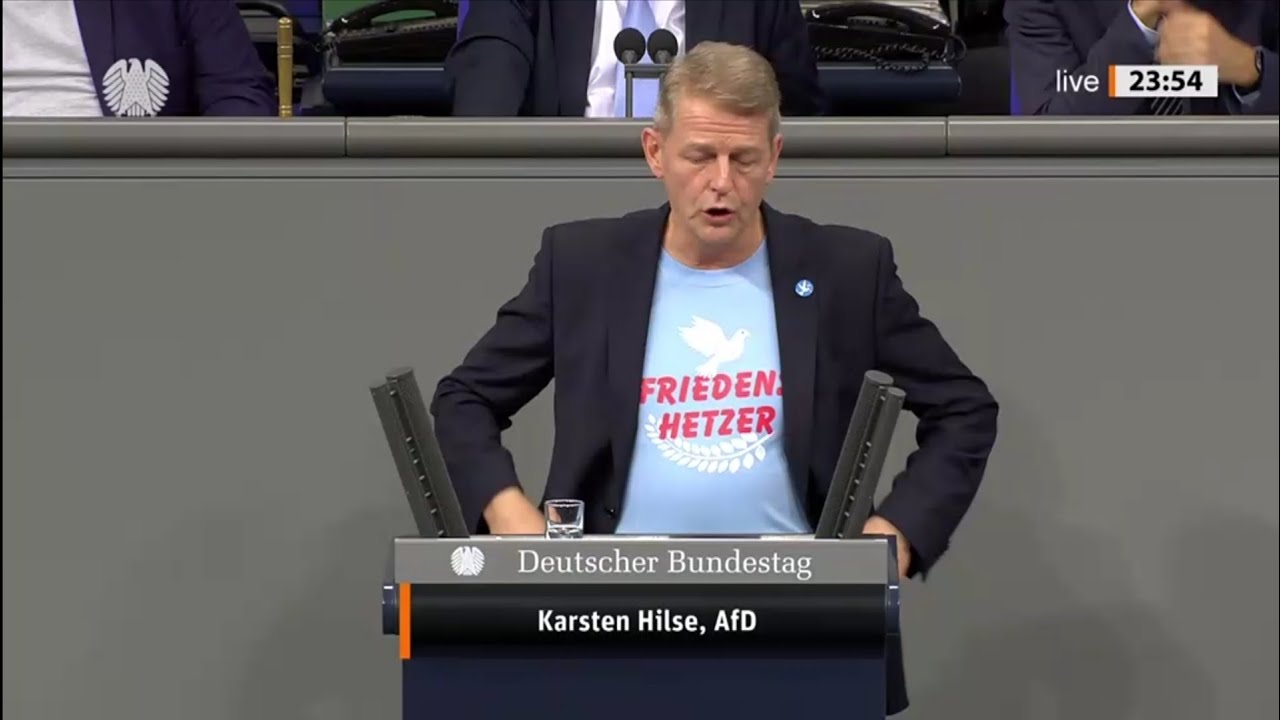 AKTUELL : REDE KARSTEN HILSE ( AFD ) AM 5.DEZEMBER IM DEUTSCHEN ...
