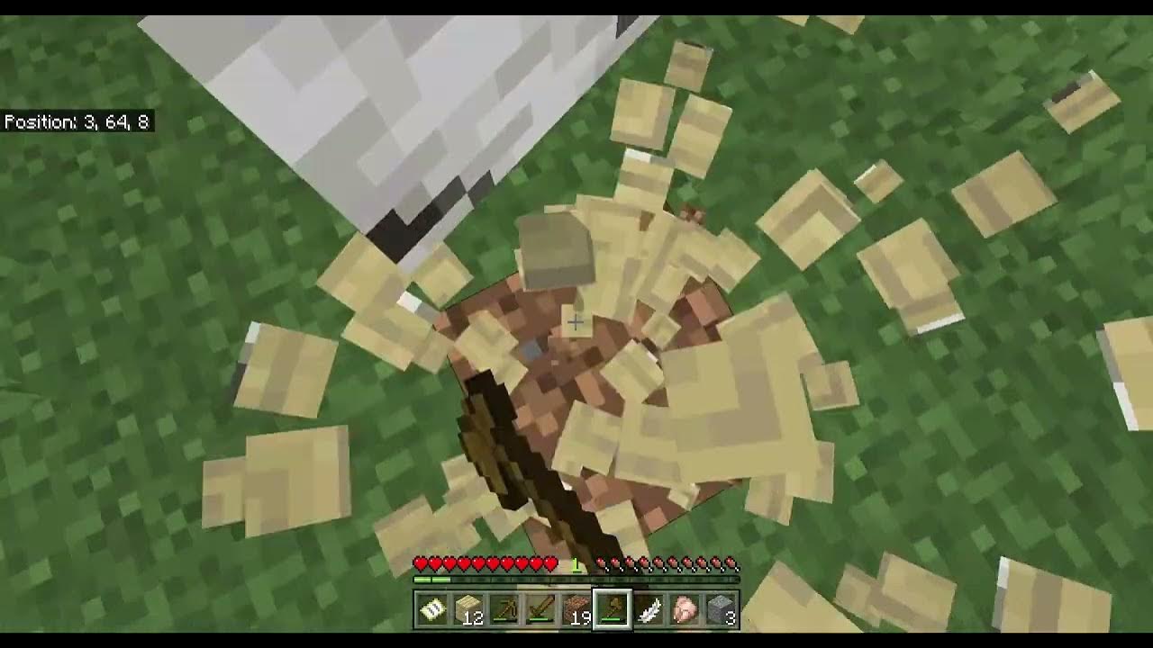 Day 1 Minecraft Survival Mode Tutorial A Guide For Beginners Tutorial 1 Youtube