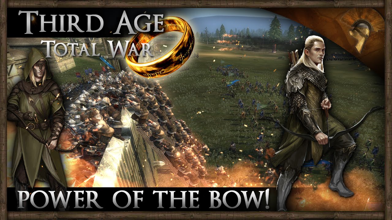 POWER OF THE BOW! Third Age: Total War (Massive Siege 2v2) - YouTube