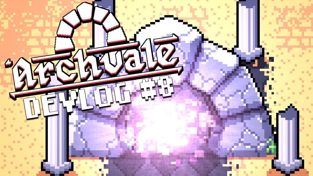 Archvale Devlog #8 - Cutscenes, debuffs and the desert - YouTube