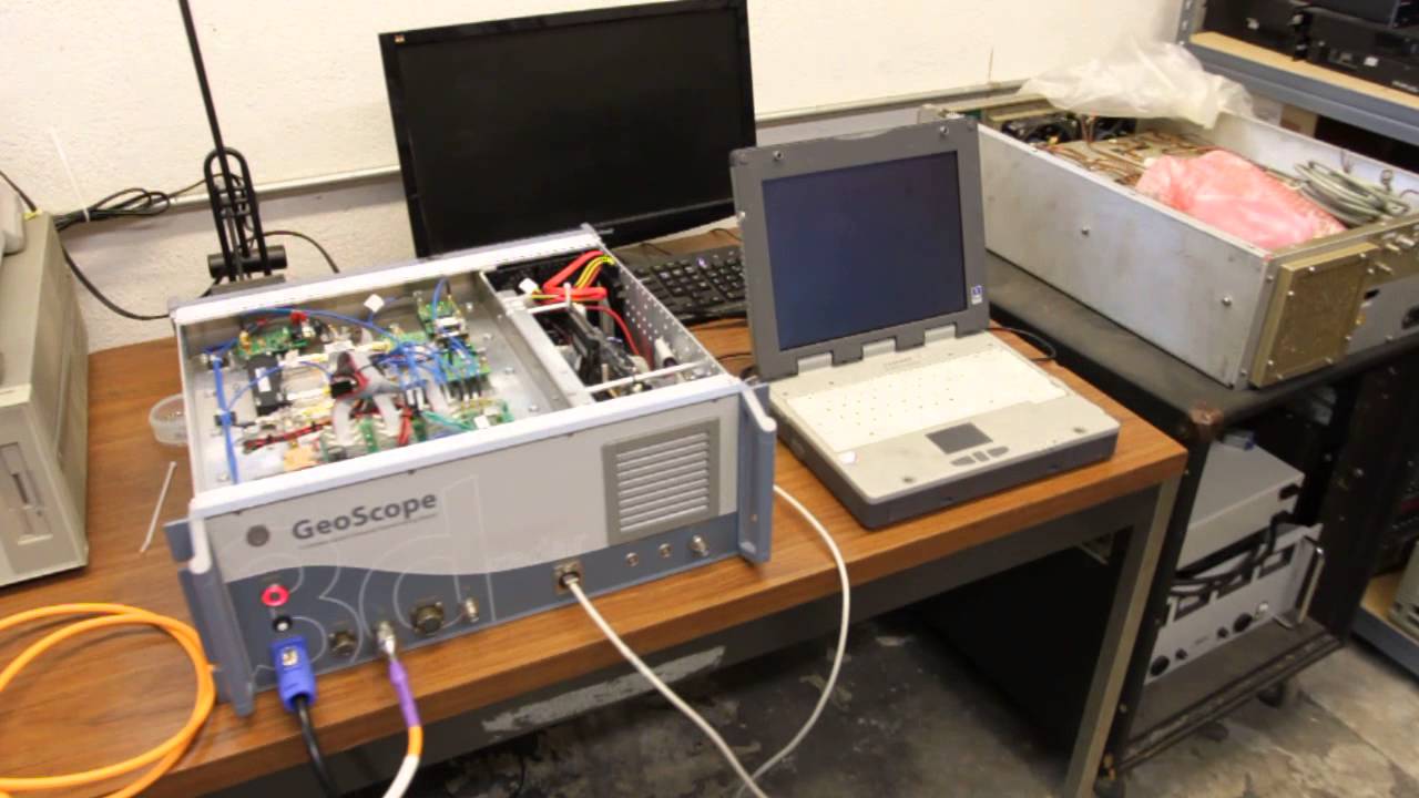 Geoscope Test Setup - YouTube