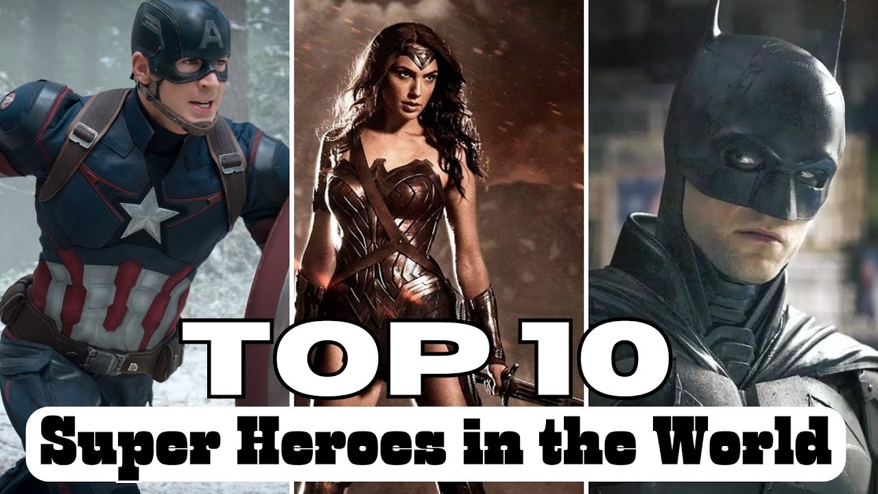 "Unforgettable Legends: Top 10 Superheroes Throughout History" - YouTube