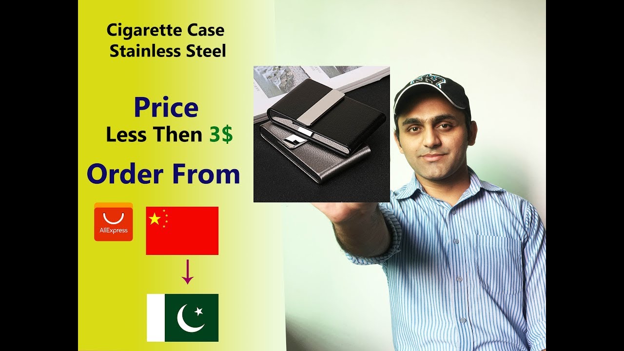Cigarette Case Stainless Steel | Buy From Aliexpress - Pakistan ...
