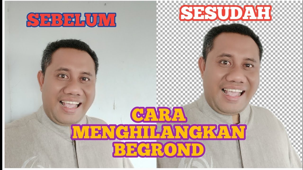 CARA MENGGANTI BACKGROUND, BEGRON - YouTube