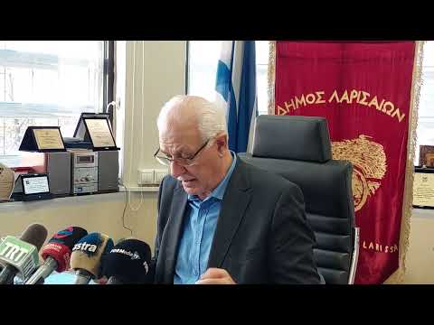 Απ. Καλογιαννης: Έργα 55 εκ. ευρώ στη Λάρισα - YouTube