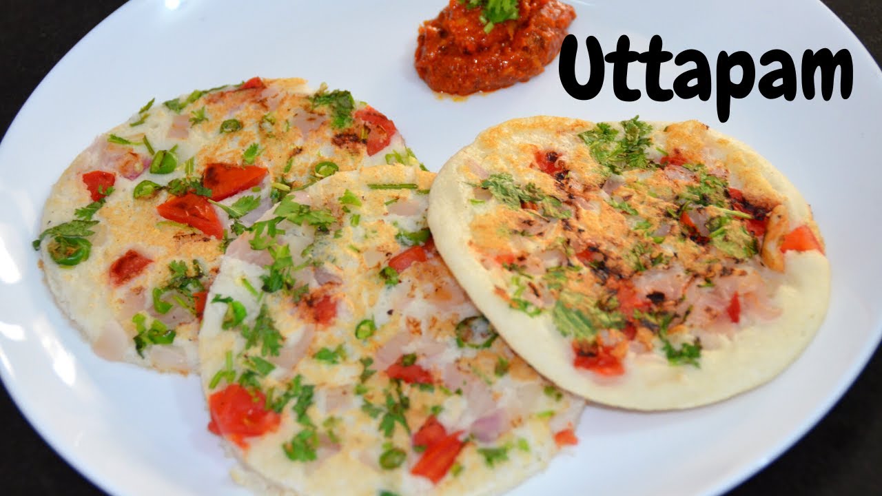 Idli Batter Uttapam Recipe | Uttapam Recipe | Easy & Healthy Breakfast ...