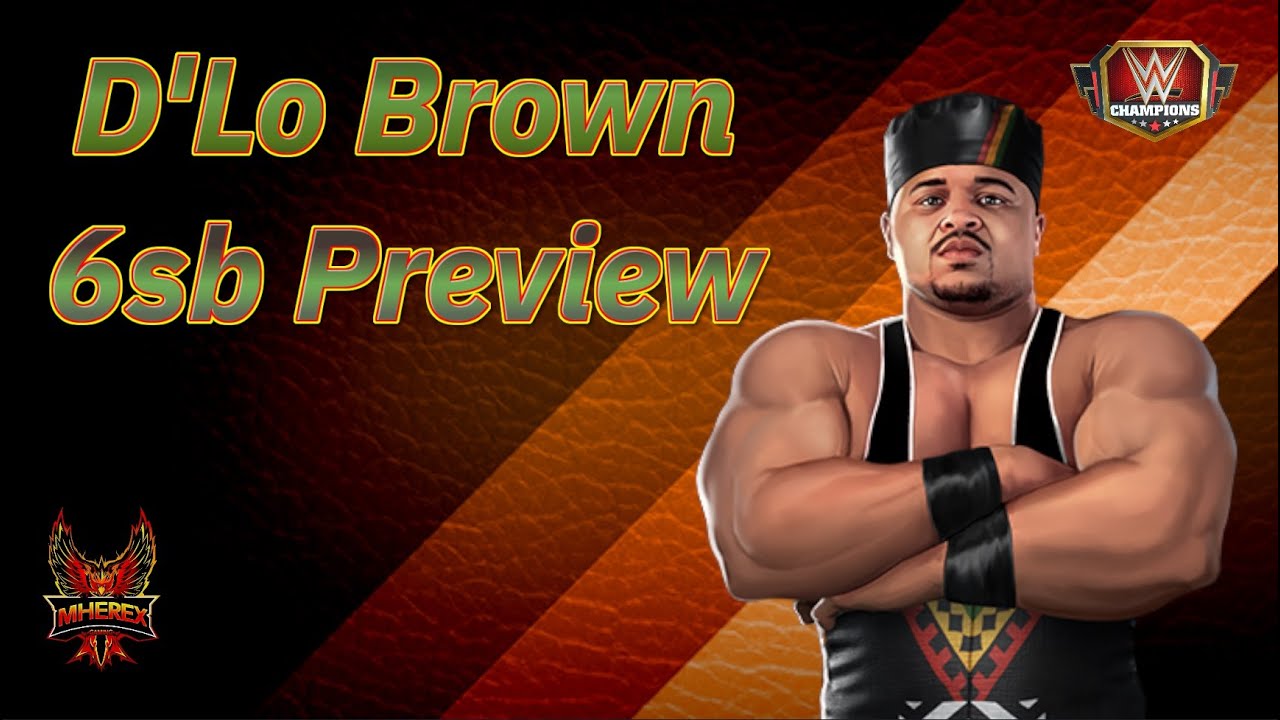 D'Lo Brown "The Nation of Domination" 6sb Preview - YouTube