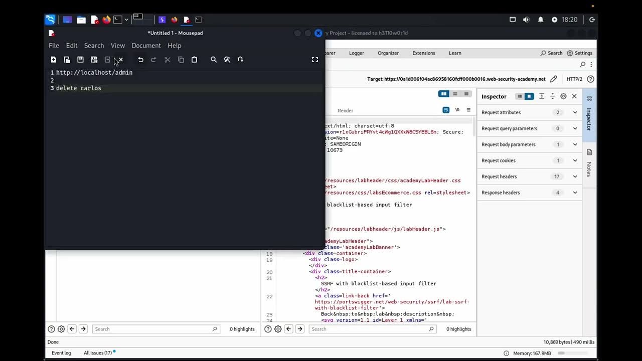 SSRF PortSwigger LAB part -3 | Malayalam - YouTube