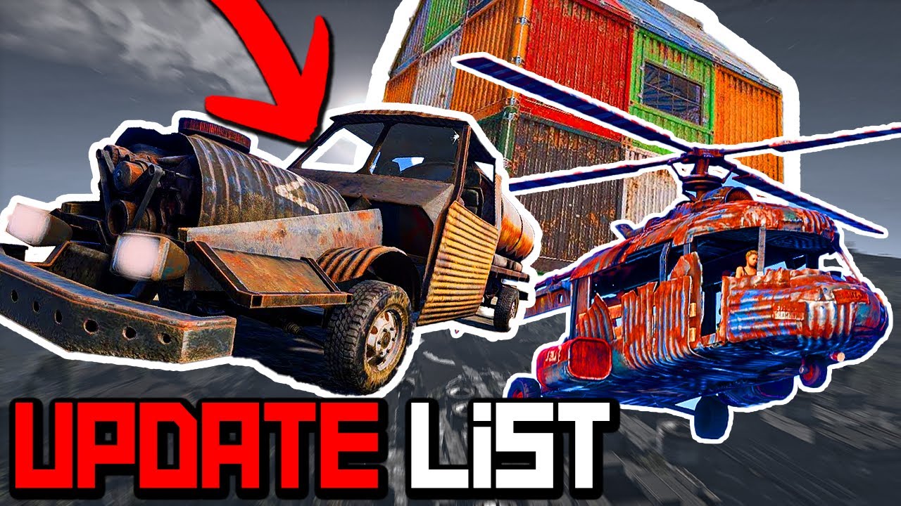 Rust Console BIG Updates Predictions: Cars, Helis, Build Skins & More ...