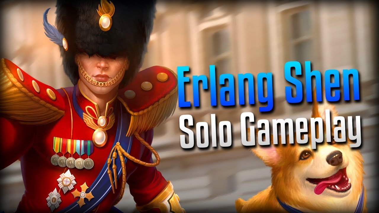 Smite: SEASON 5 IS HERE!- Erlang Shen Solo Gameplay - YouTube