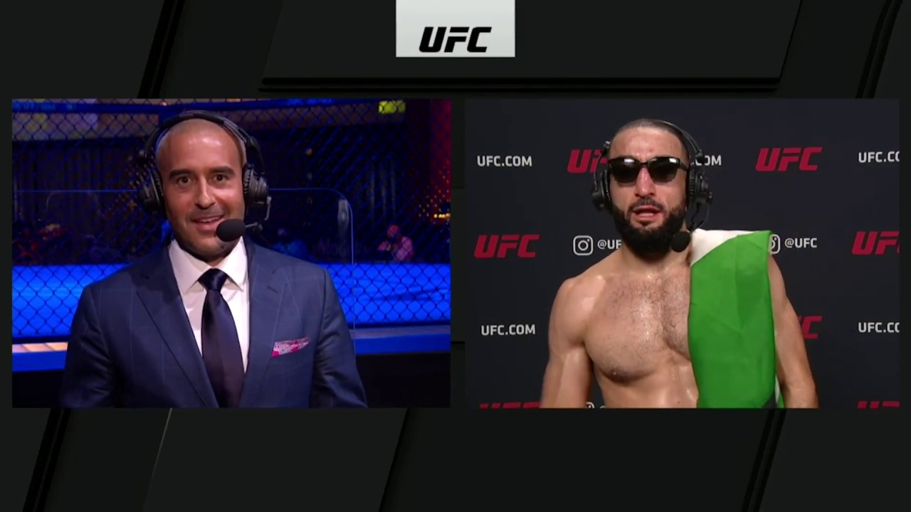 UFC Vegas 3: Belal Muhammed Post-fight Interview - YouTube