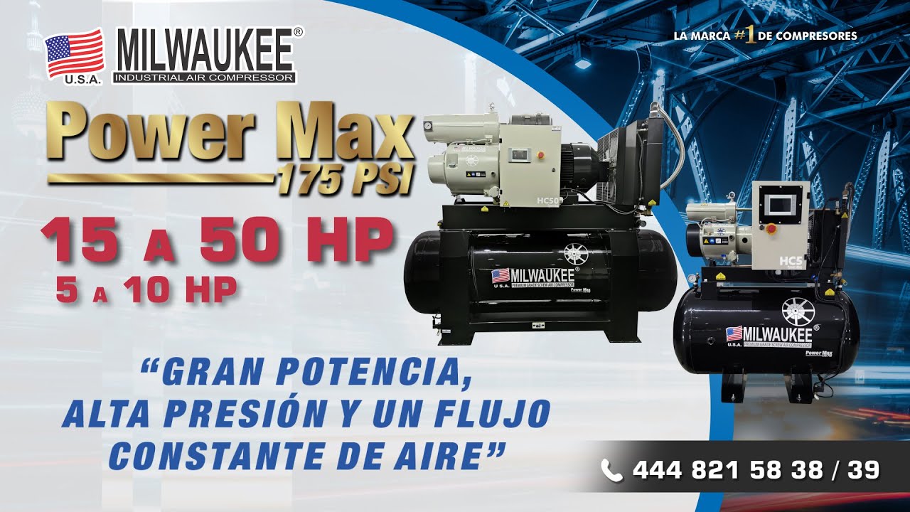 Compresores Rotativos de Paleta Línea HC - YouTube