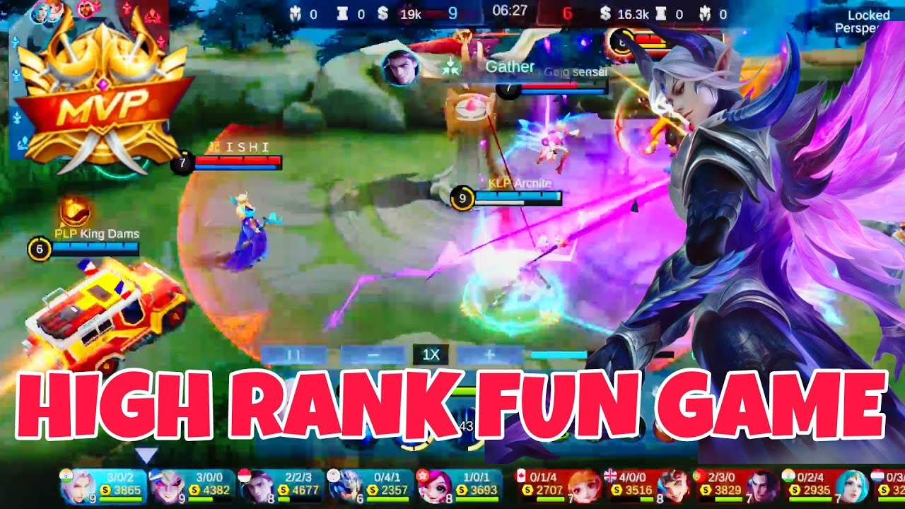 Ling High rank Fun dominating game | Skills based Heroes | #mlbb # ...