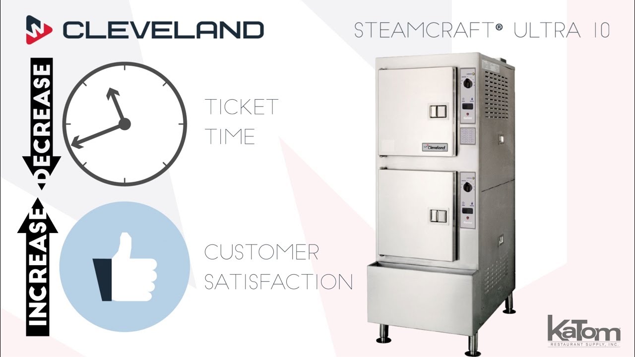 Cleveland SteamCraft™ Ultra 10 Convection Steamer - YouTube