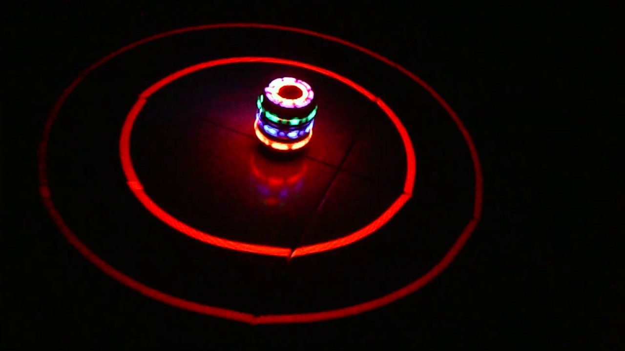 Dragon Spinner Flashing Spinning Top On Fresh Batteries - YouTube