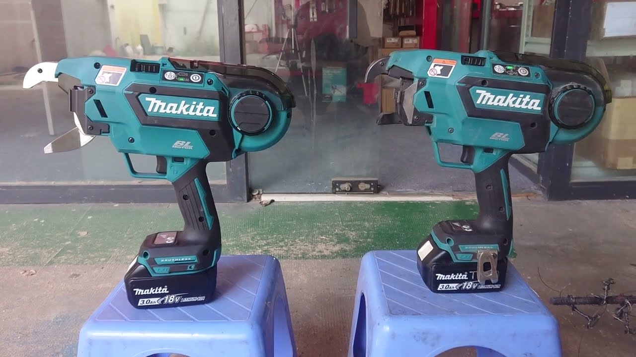 Makita Cordless Rebar Tying Tool 2 Model DTR181 DTR180 - YouTube