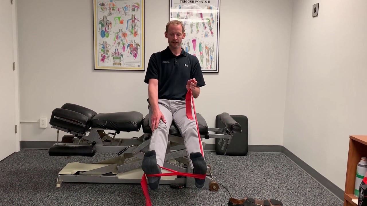 Peroneal strengthening - YouTube