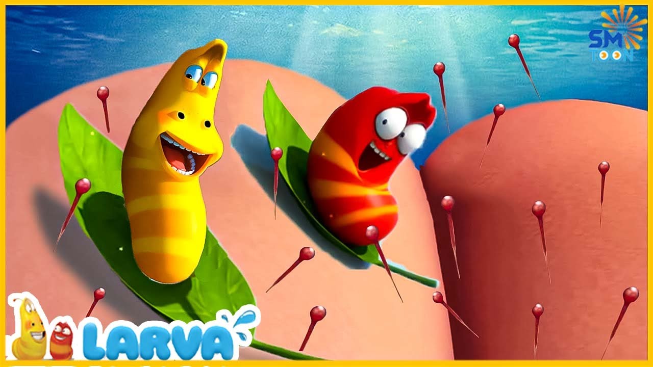 LARVA 2022🦗Larva supera obstáculos 🤿Melhores Desenhos Animados De Larva ...