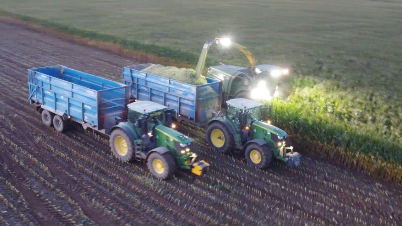 2021 Uk Maize Harvest! - YouTube